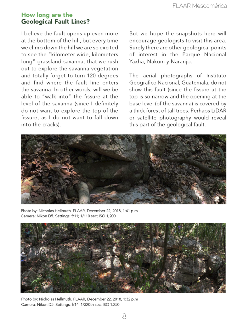 Impressive Geological Fault, Fractured Limestone Hill Overlooking ...