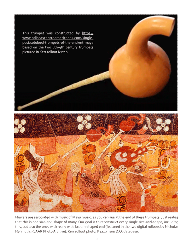 Musical Instruments of the Classic Maya and Teotihuacán